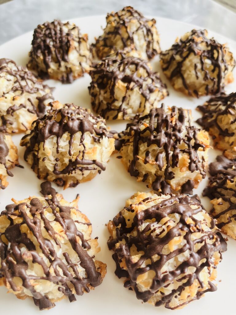 Coconut Macaroons-easy and kid friendly recipe! - DGbaking